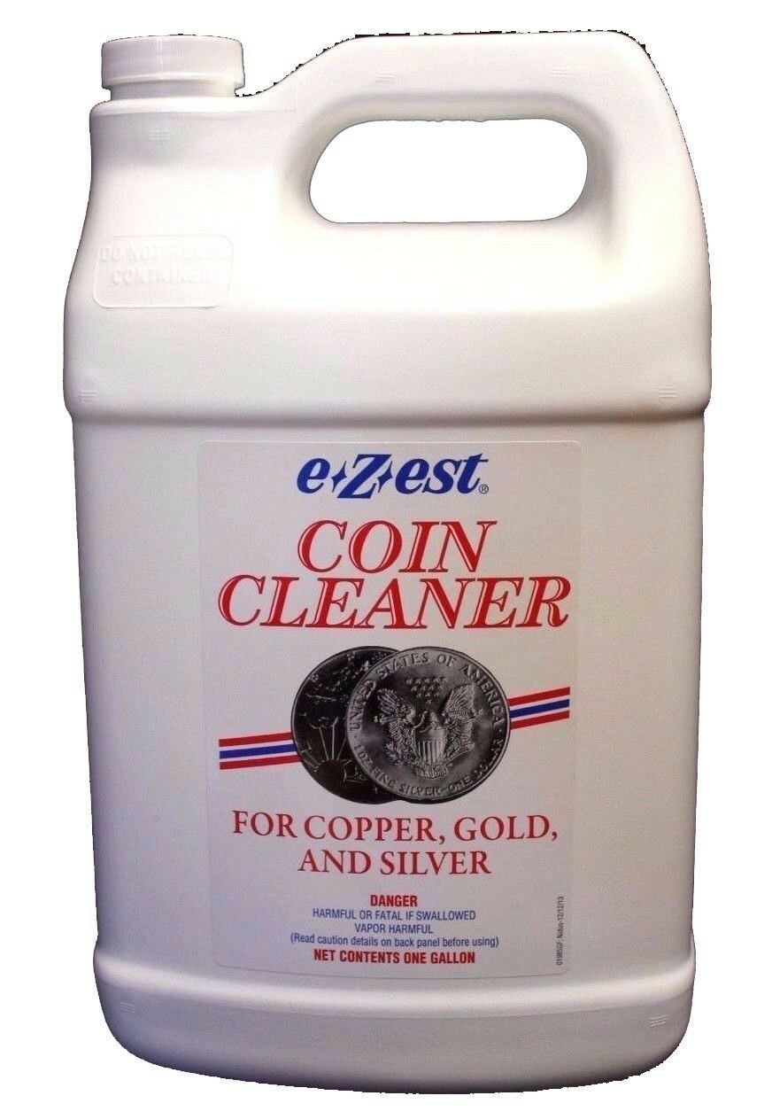 E Z est Ezest Easy Coin Jewelry Cleaner for Gold Silver & Copper Items ...