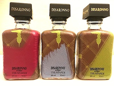 RARE Disaronno Amaretto wears TRUSSARDI 2018 Special Edition Empty Mini ...