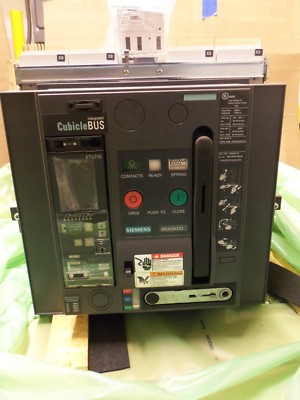 NEW SIEMENS CUBICLEBUS WLH2A332 3200A 3 POLE BKR 2500A ETU776 TRIP UNIT ...