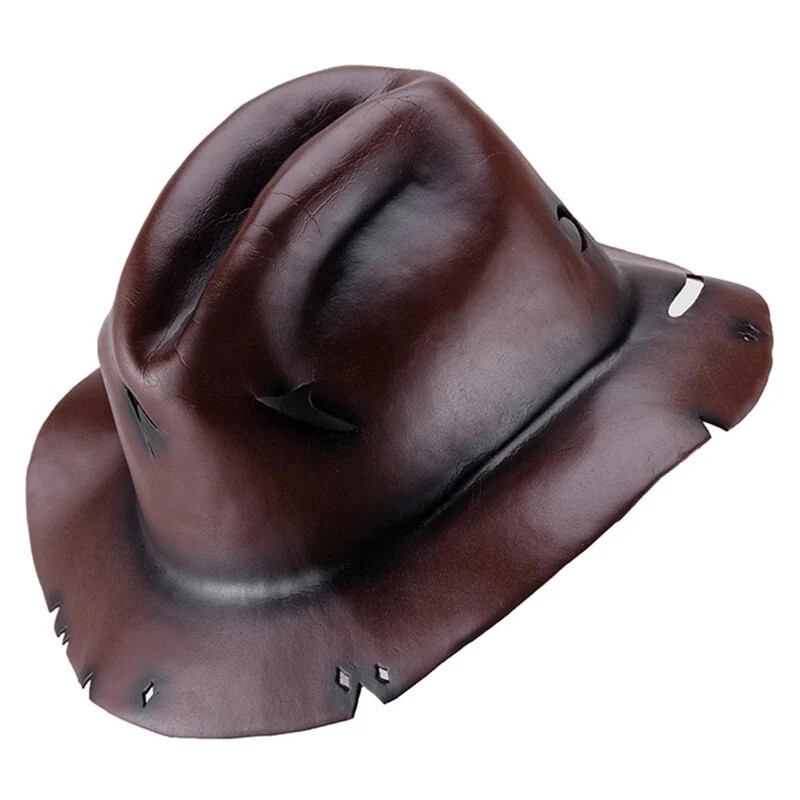 Adult Nightmare on Elm Street Freddy Krueger Costume Set Hat Claw Mask ...