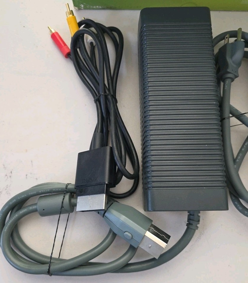 Xbox 360 Core System Launch 2005 Original White Console In Box - Bundle ...