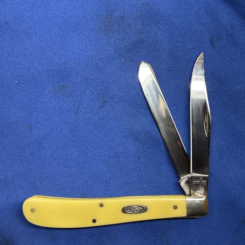 1980 Case Yellow Slimline Trapper, 2 Blade, 32048 SP, Never Used | eBay