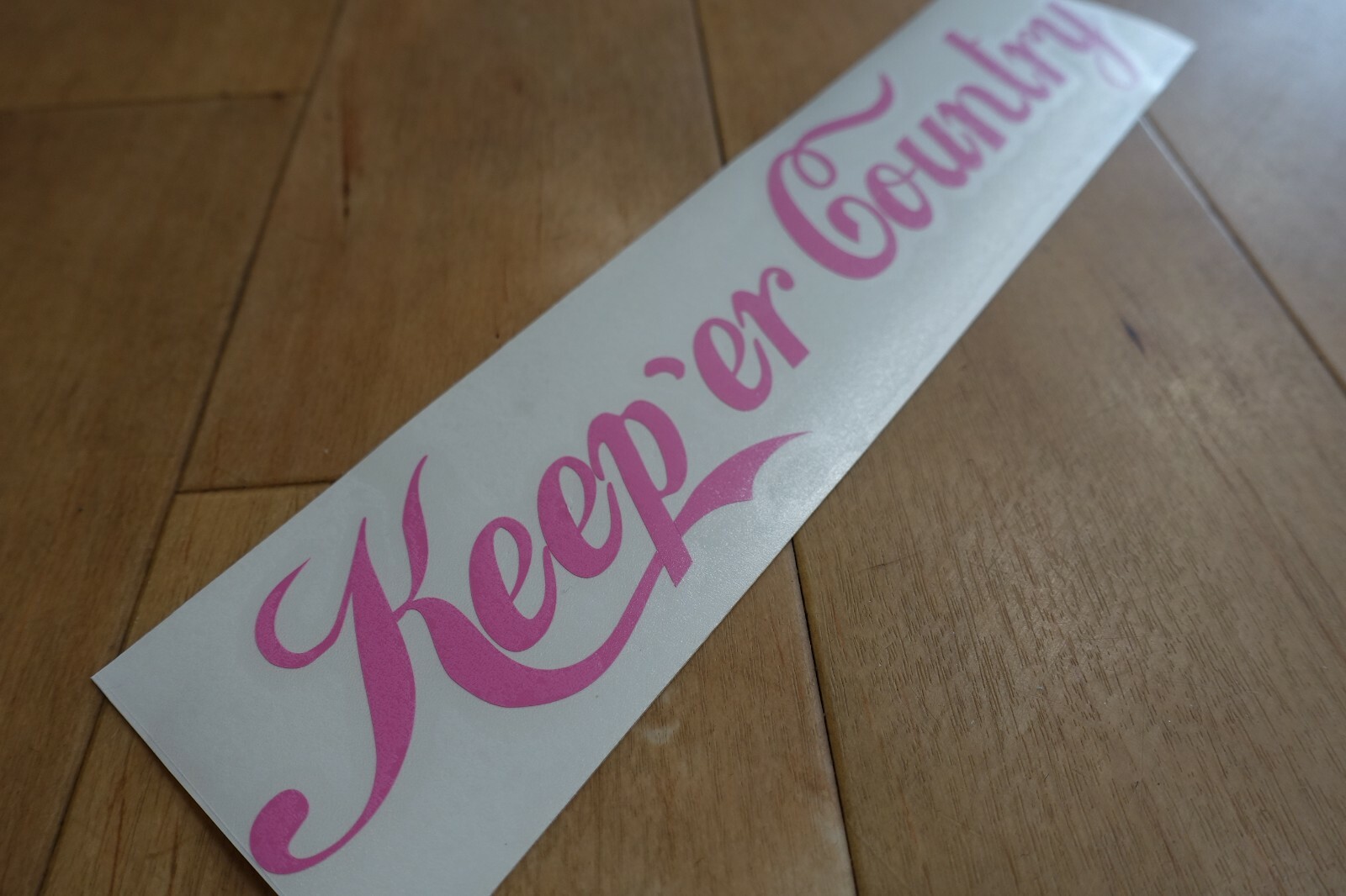 Keep er Country Large Decal Sticker Car Agri Spec Windscreen Window Her ...