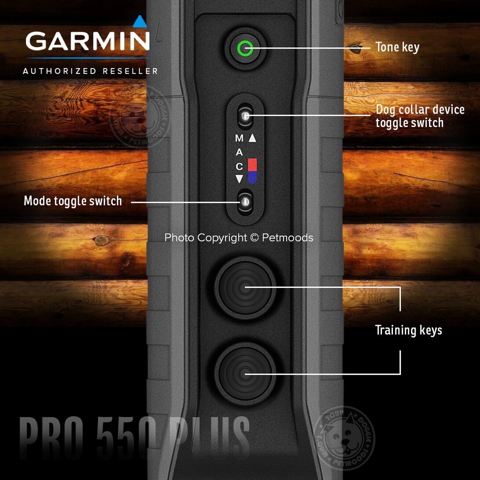 Garmin Pro 550 Plus Bundle Dog Tracking and Training TT25 Collar Device ...