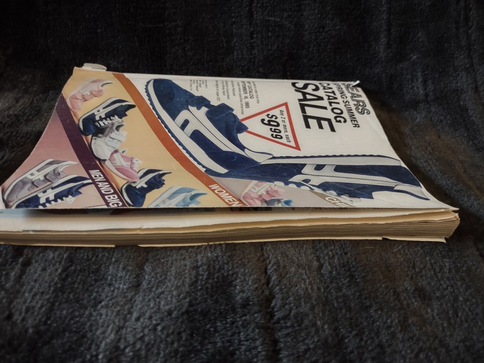 Rare Vintage Sears Catalog 1985 Spring Summer Cheryl Tiegs FoldOut ...