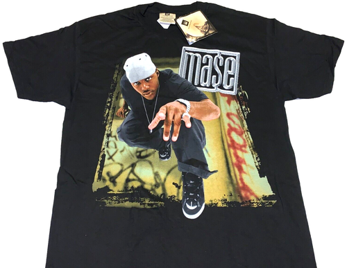 Rare Authentic Vintage 1999 Winterland Rapper Mase Hip Hop T-Shirt New ...
