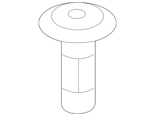 Genuine Volkswagen Headrest Guide 1K0-881-920-AD-82V | eBay