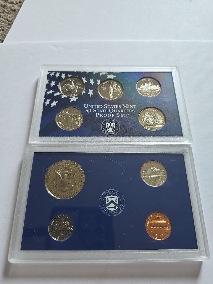 1999 Clad Proof Set U.S. Mint Original Government Packaging OGP COA | eBay