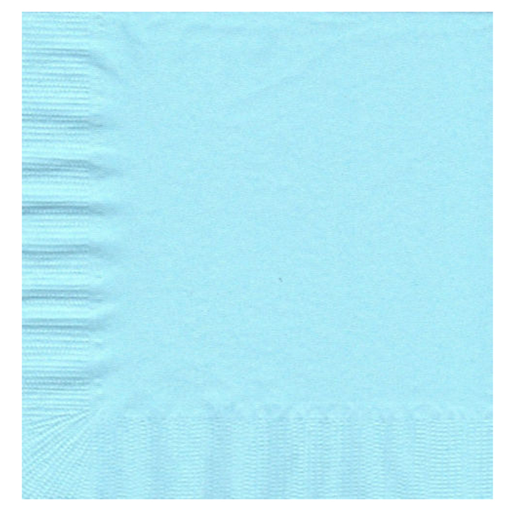 50 Plain Solid Colors Luncheon Dinner Napkins Paper - Light Blue | eBay