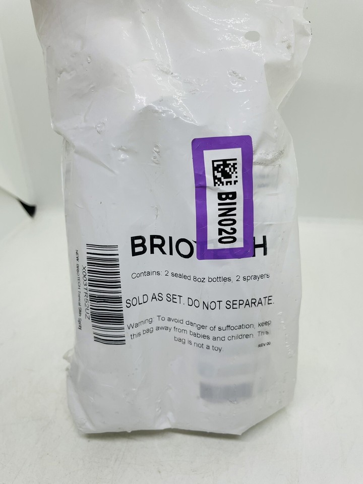 BRIOTECH Topical Skin Spray, Hypochlorous Acid Spray for 8 Fl Oz (Pack of 2) | eBay