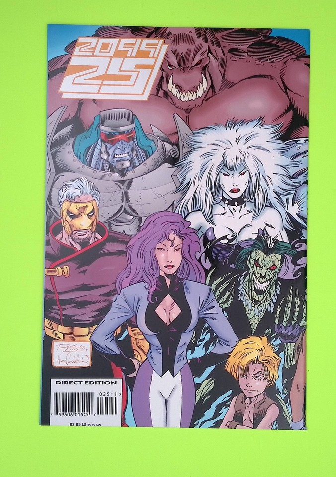 X-Men 2099 #25b 1995 Marvel Comics Variant High Grade Comic Book L97-46 ...