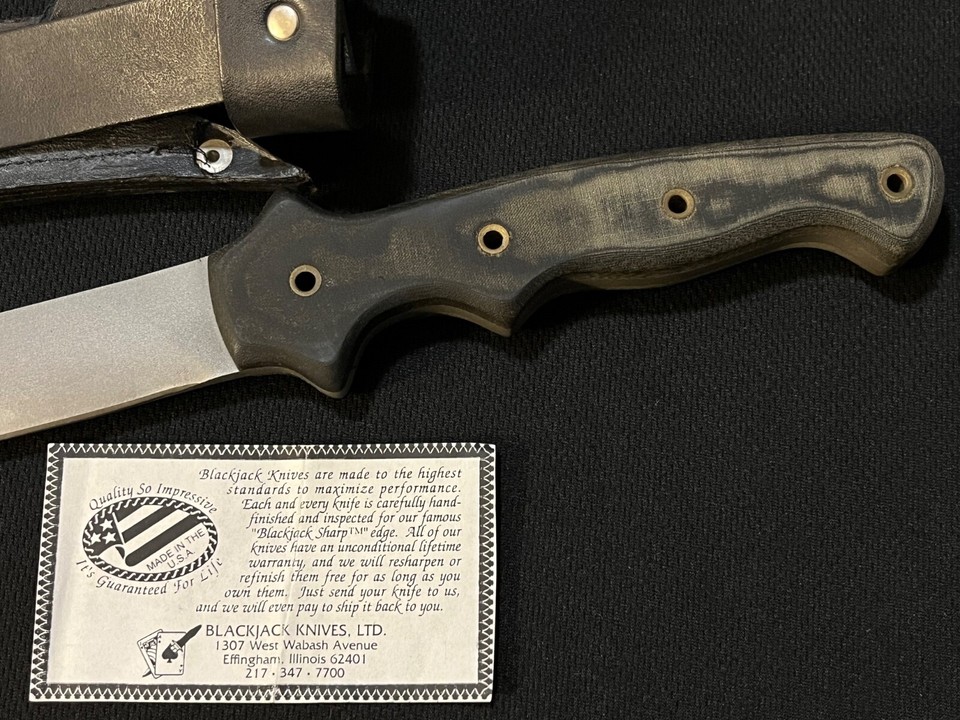 Blackjack Maringer Vorpal Sword -Effingham IL Knife -USA -NEW OLD STOCK ...