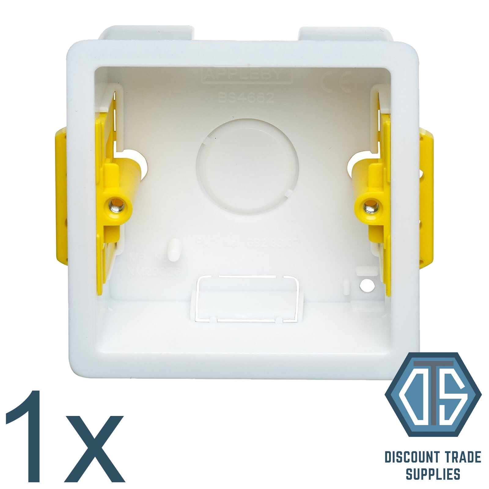 10 x Appleby SB619 35mm Single Dry Lining Fast Fix Box Plasterboard ...