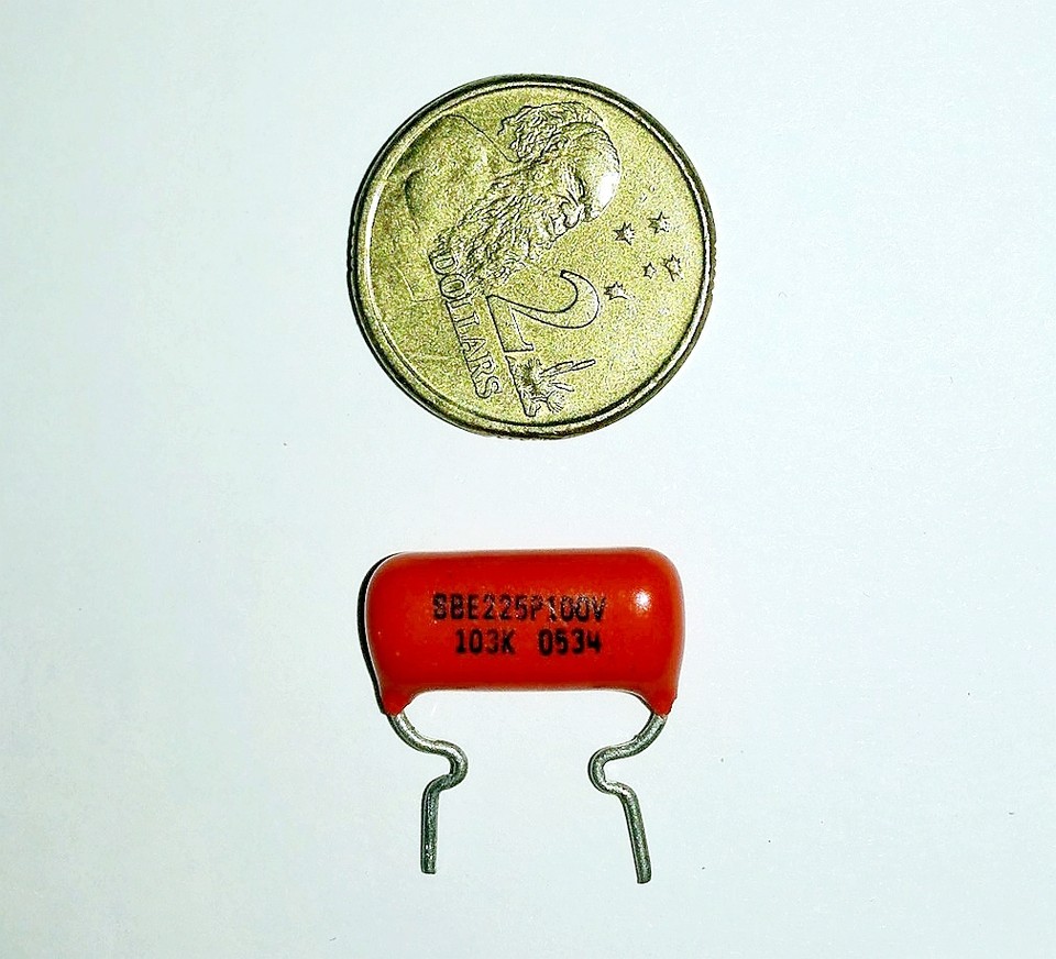 Genuine Sprague Orange Drop SBE 225P 103J Guitar Bass Cap Capacitor 0 ...