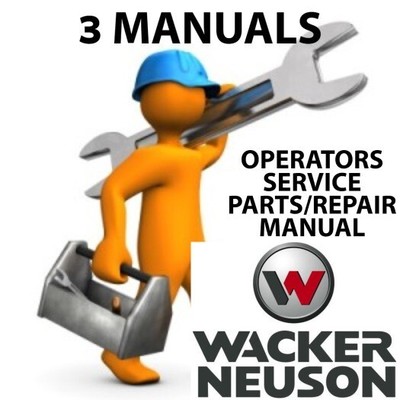 WACKER NEUSON TH955 KRAMER TELEHANDLER OPERATORS SERVICE PARTS MANUAL ...