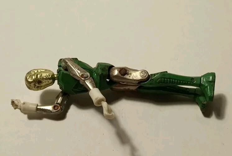 Vintage Mego Micronauts action figure Robot Green Silver Galactic Retro ...