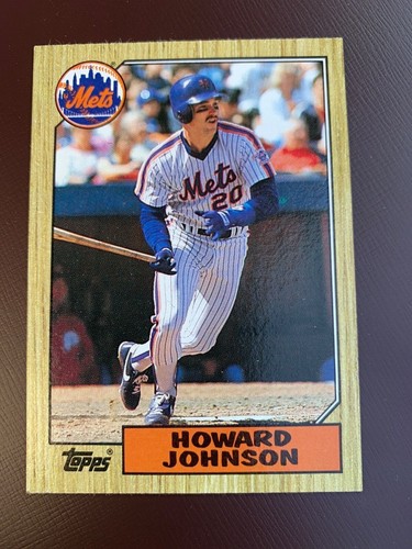 HOWARD JOHNSON NEW YORK METS #267 - TOPPS 1987 | eBay