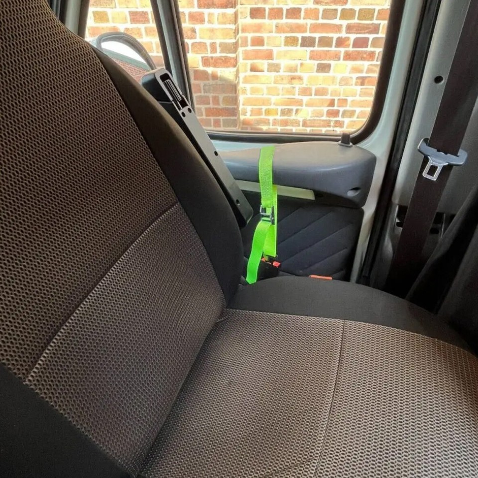 Cab Lock Motorhome Cab Security Door Straps Lock / Cargo Luggage Tie ...