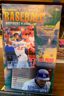 1995 Fleer Baseball open box, 23 sealed packs | eBay