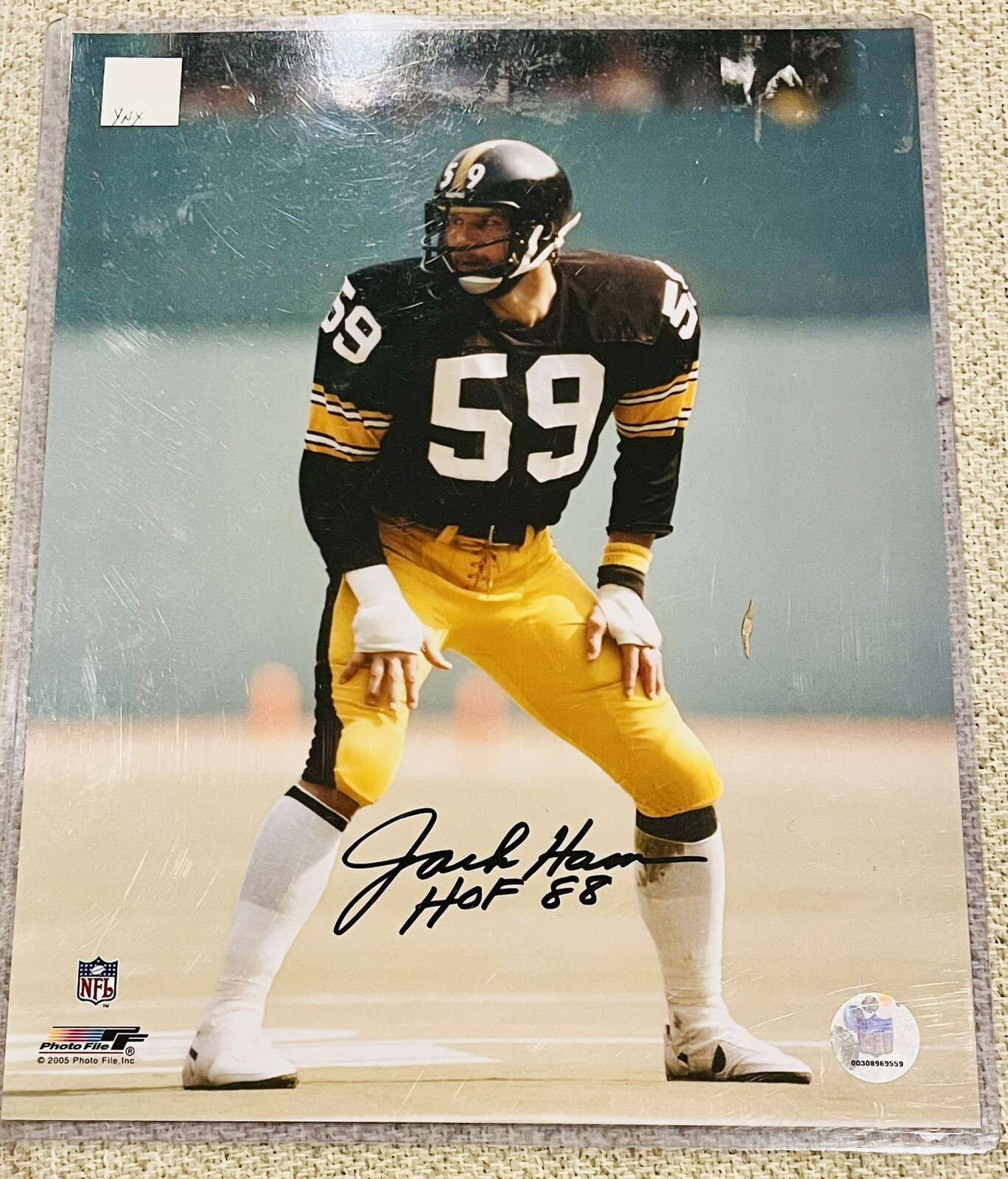 JACK HAM Pittsburgh Steelers Signed & Inscribed 11x14 Photo Nice | eBay