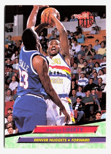 1992-93 Ultra Marcus Liberty Denver Nuggets #50 | eBay