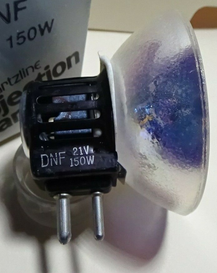 GE Quartzline Projector Projection Lamp Bulb DNF 21V 150W Never Used | eBay