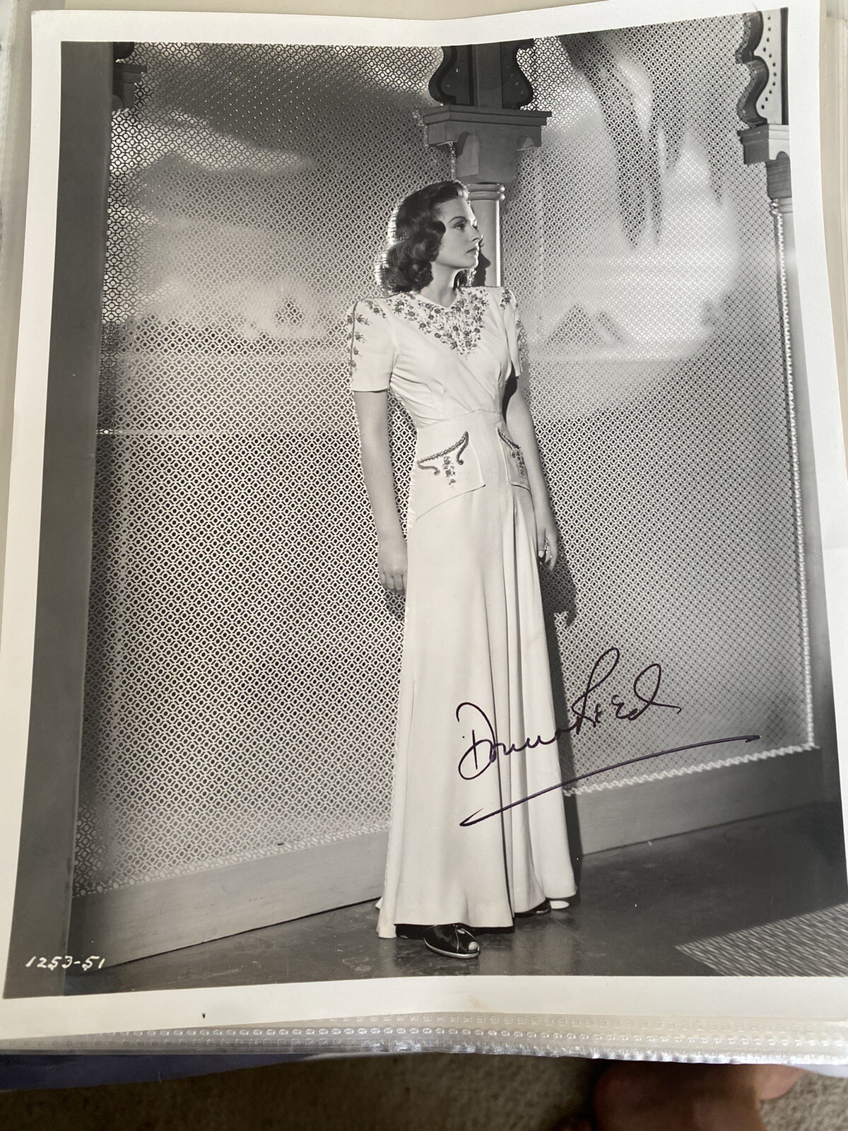 DONNA REED - AUTOGRAPHED SIGNED PHOTOGRAPH. Really Nice .8x10 | eBay