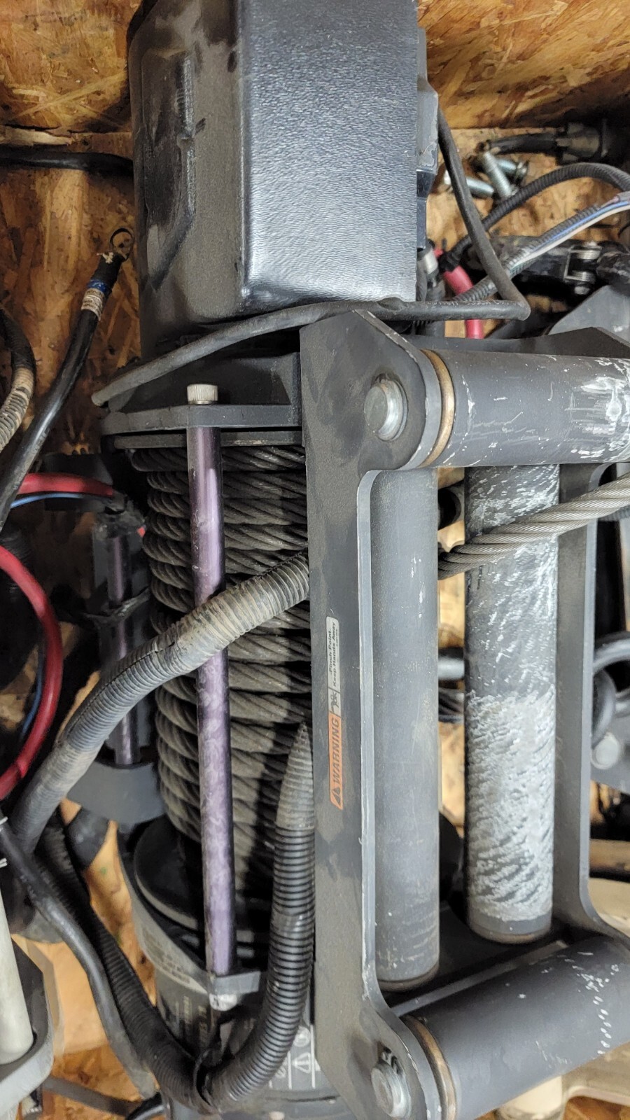 MRAP LMTV HMMWV WARN Severe Duty WINCH SERIES 18 18K P/N 81100 81544 ...