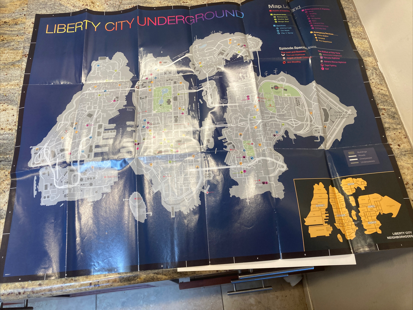 Gta Episodes From Liberty City Map