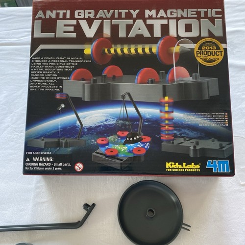 Anti Gravity Magnetic Levitation Kidz Labs 03299 Ages 8+ mint condition ...