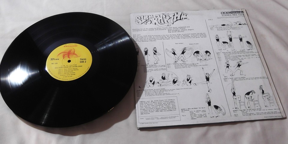 Eileen Fowler - Slim To Rhythm Vinyl LP Record on BBC Records REC 132S ...