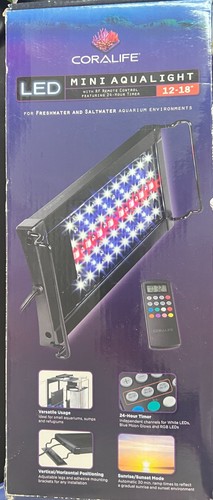 Coralife Aqualight Mini Aquarium LED Light Fixture 0544/OB | eBay