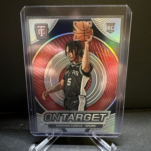 Stephon Castle RC- On Target #24 2024-25 Panini Totally Certified ...