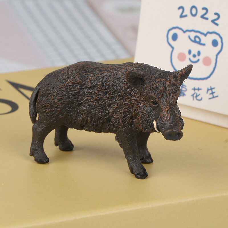 New Wild Boar PVC Model Cartoon Figure Kids Preschool Figurine Toy ...
