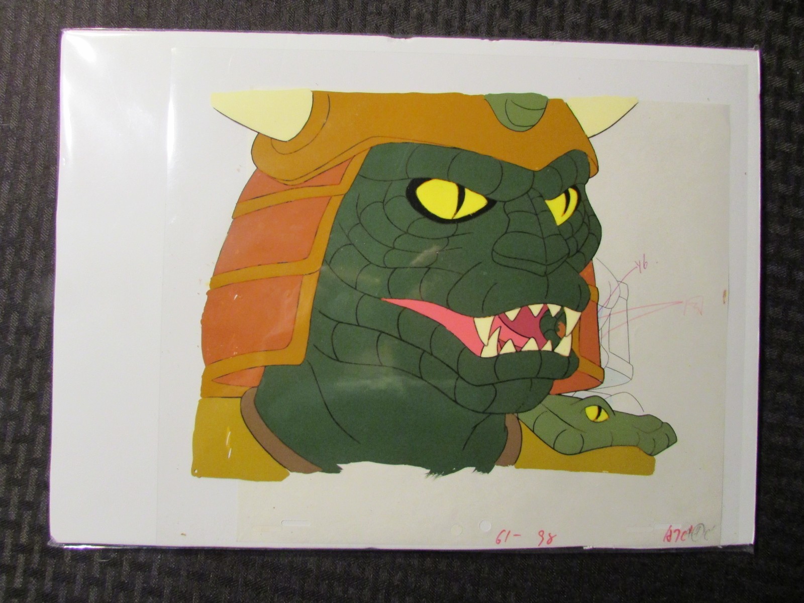 CONAN The Adventurer Cartoon Animation 12.5x10.5" Cel FVF 7.0 Wrath ...