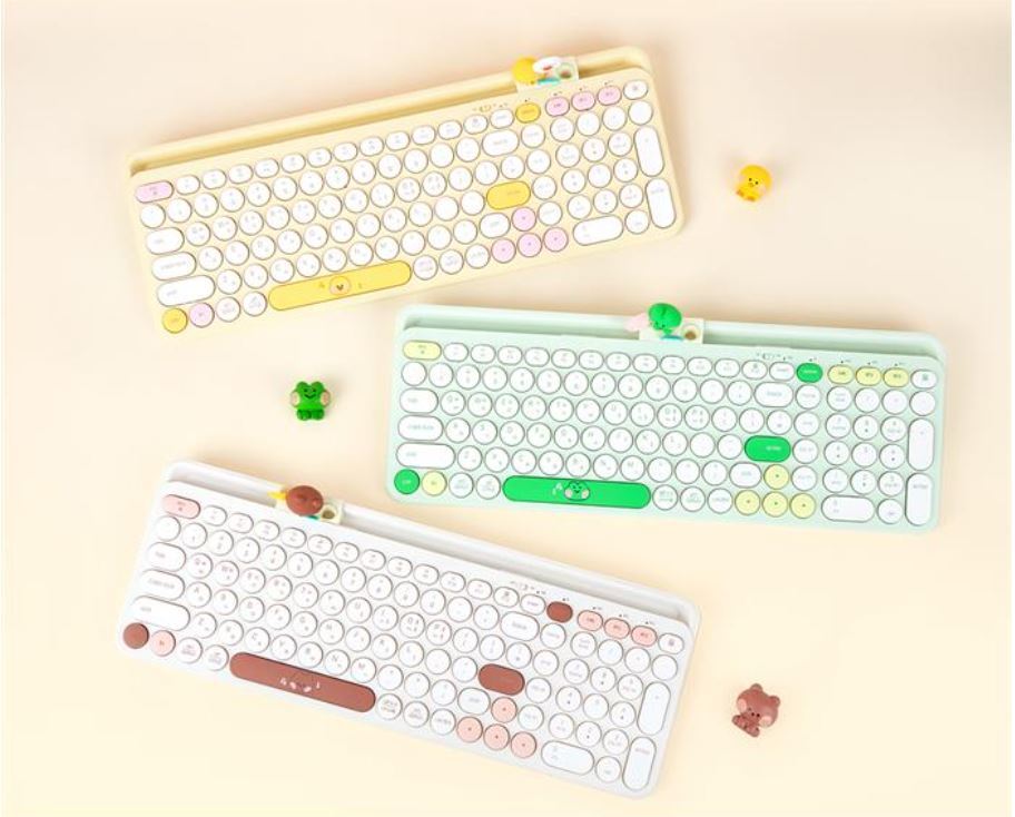 [Line Friends] Minini multi-pairing wireless keyboard, the ...