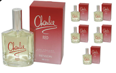 Charlie Red Eau Fraiche Spray for Women 100ml x 6 | eBay UK