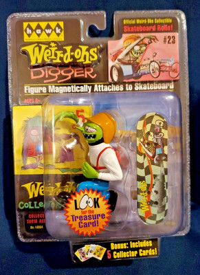60s Retro Weird-Ohs Carded Figure With Skateboard + 5 Collector Cards ...