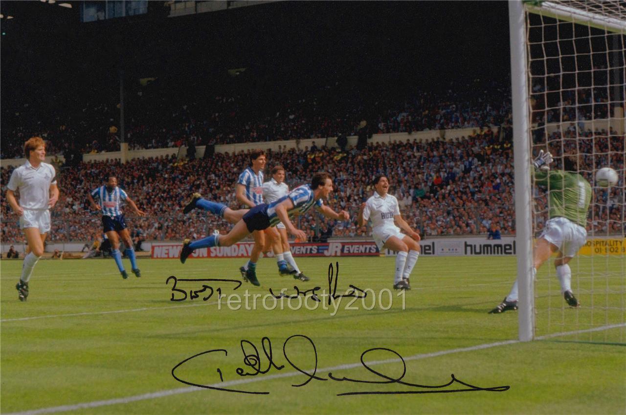 Keith Houchen Coventry City FC 1987 FA Cup Final goal signed Pre-print ...