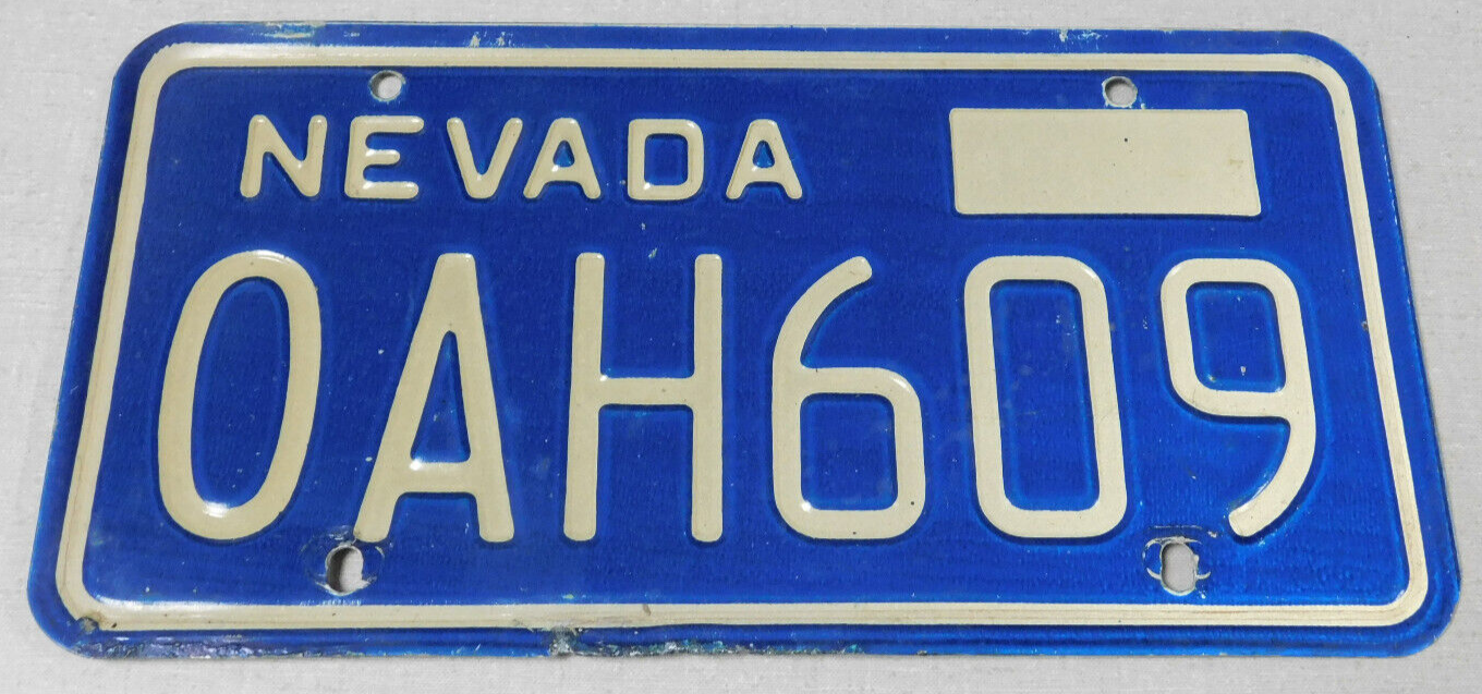 1970's Nevada passenger car license plate | eBay