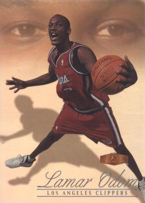 1999-00 Flair Showcase - Rookie Showcase Lamar Odom #116 /2000 (RC) for ...
