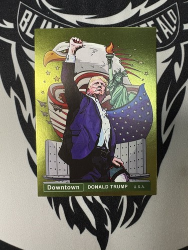 Donald Trump Gold Downtown - 🇺🇸Custom Commemorative Card | eBay
