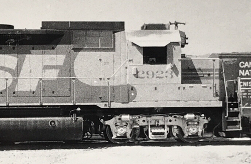 Atchison Topeka & Santa Fe Railway Railroad ATSF #2923 GP35u ...