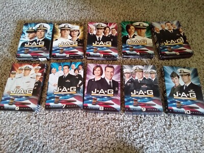 Jag complete series on dvd seasons 1 through 10 L@@k!! | eBay