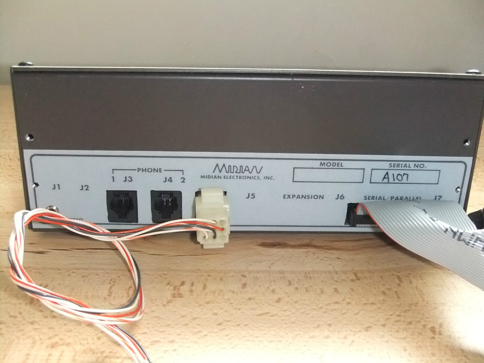 Midian Display Panel (5/6 CCIR EIA signaling tone decoder panel) | eBay