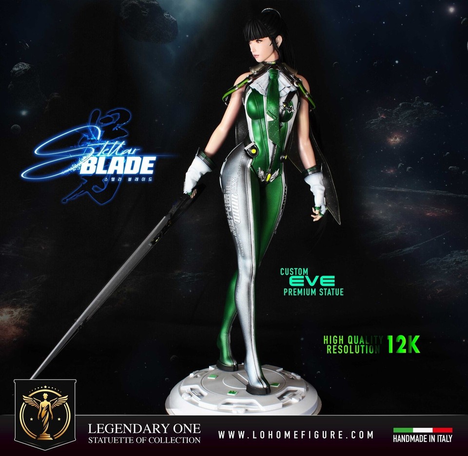 Stellar Blade Eve Statue Action Figure Premium 1/4 1/6 scale + Box Made ...