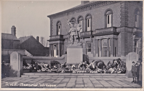 EKD Vintage Postcard, Royal Welch Fusiliers War Memorial, Wrexham | eBay