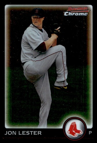 2010 Bowman Chrome Jon Lester #82 Boston Red Sox | eBay