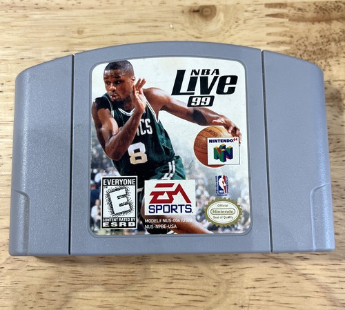 NBA Live 99 Nintendo 64 N64 Basketball Cartridge Only Untested | eBay