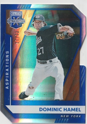 2021 Panini Elite Extra Edition Die Cut Aspirations Dominic Hamel # 81 ...